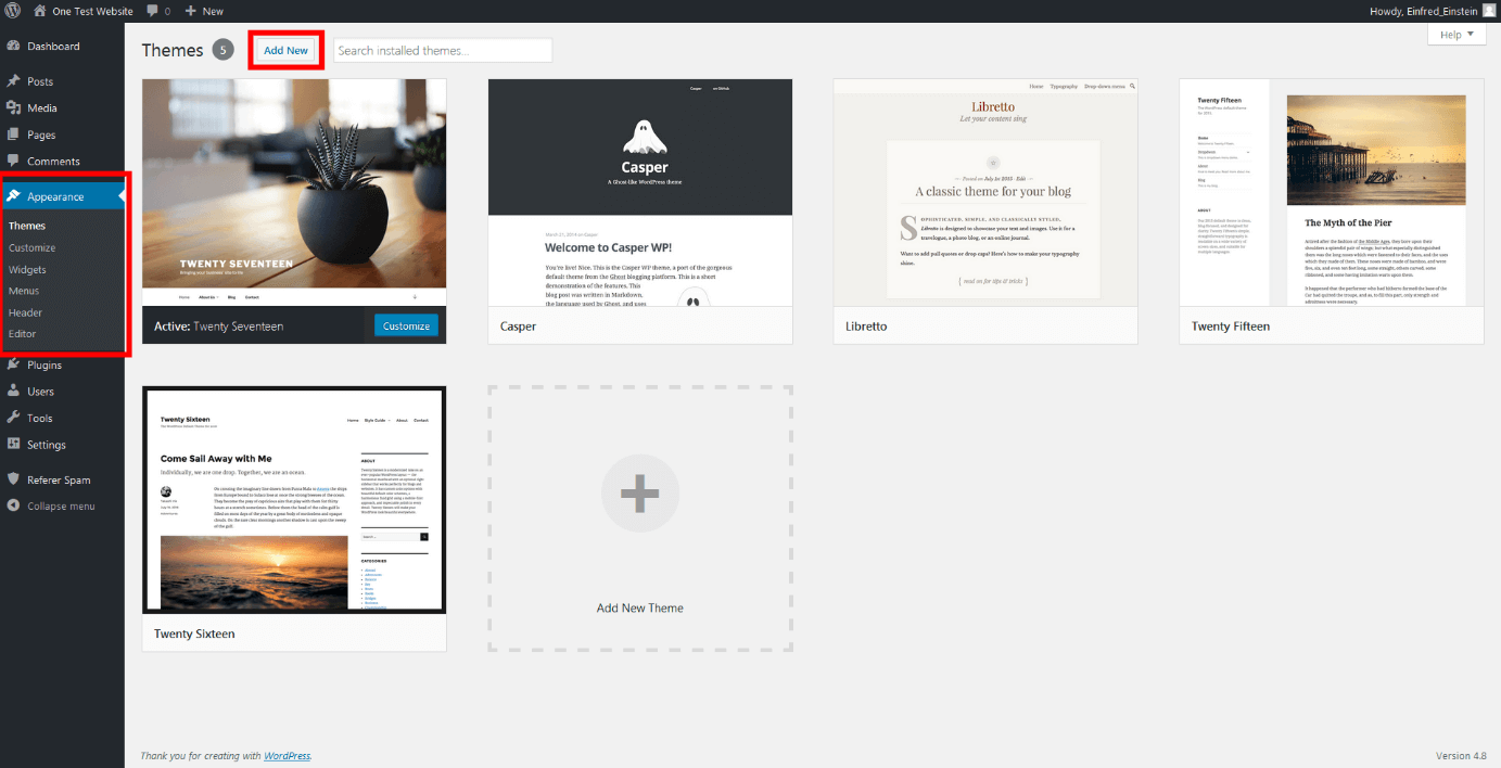 How to build a WordPress website - IONOS