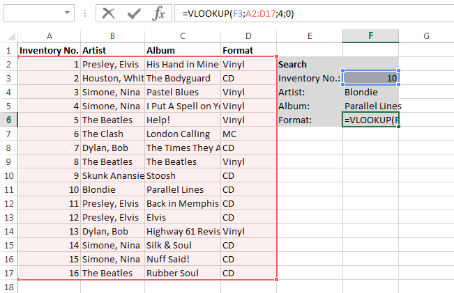 Vlookup Excel How To Use The Vlookup Function In Excel Ionos