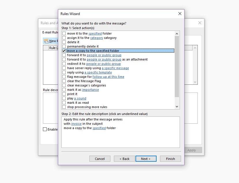 Creating Outlook rules | Here’s how - IONOS UK