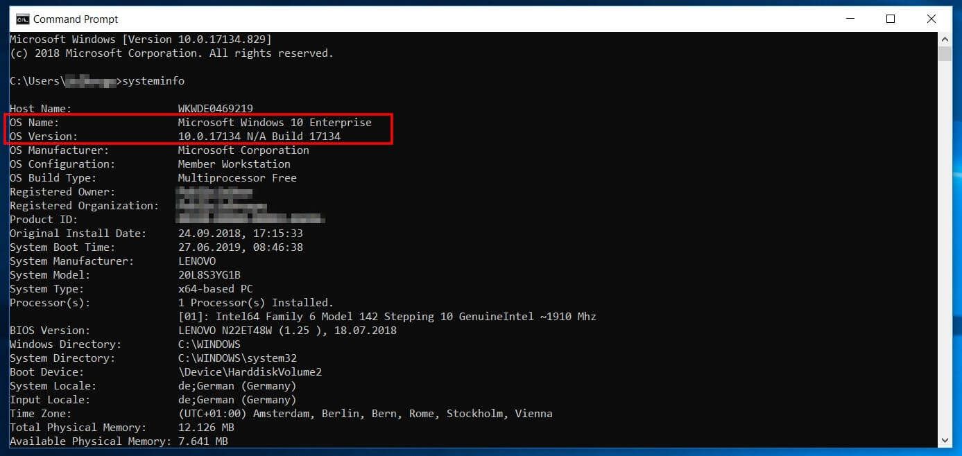 How To Check Your Windows Version Using A Shortcut Or CMD IONOS