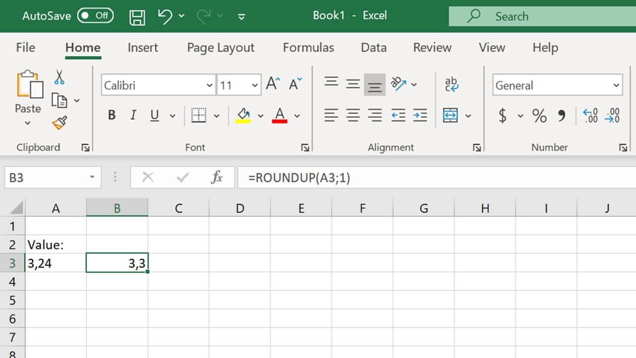How does the Excel ROUNDUP function work? - IONOS UK