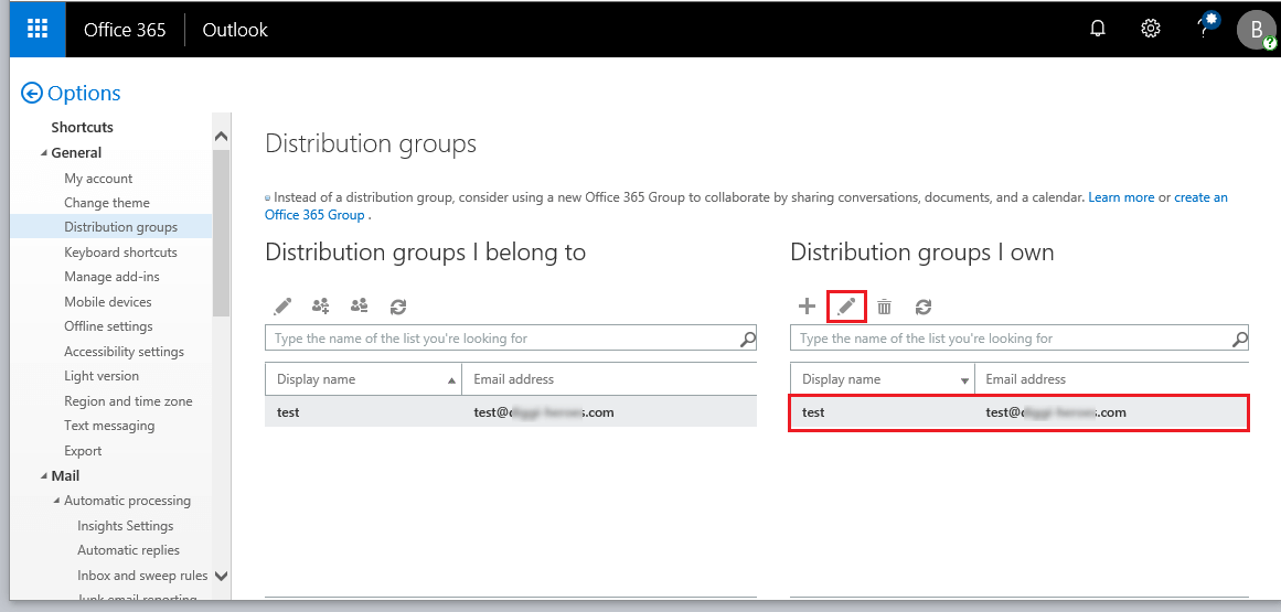 How to create a distribution list in Outlook - IONOS
