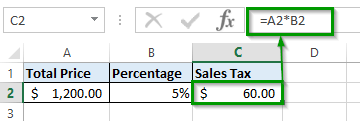 Percentages in Excel: How to use the percentage formula in Excel - IONOS