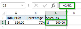 Percentages in Excel: How to use the percentage formula in Excel - IONOS