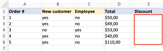 Excel IF AND | How to use the IF AND function - IONOS