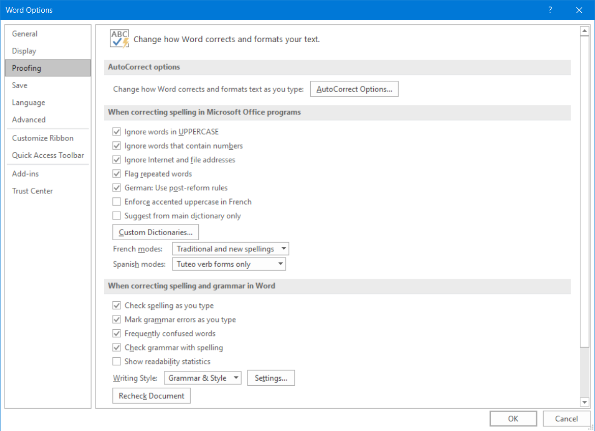 How To Turn On Spell Check In Word And Enable AutoCorrect IONOS