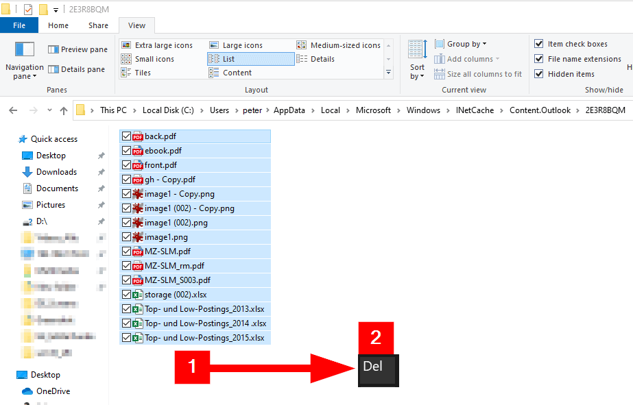 Clearing the Outlook cache – a simple step-by-step guide - IONOS UK