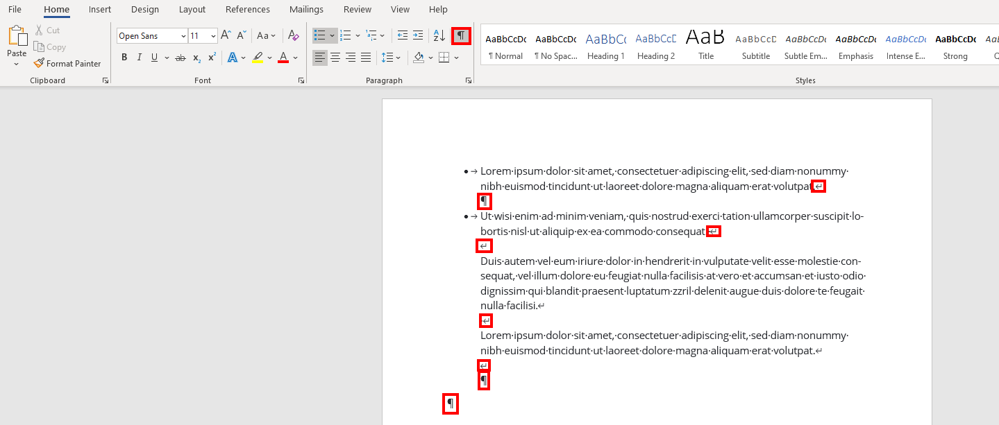 Line Break In Word How To Insert Them IONOS