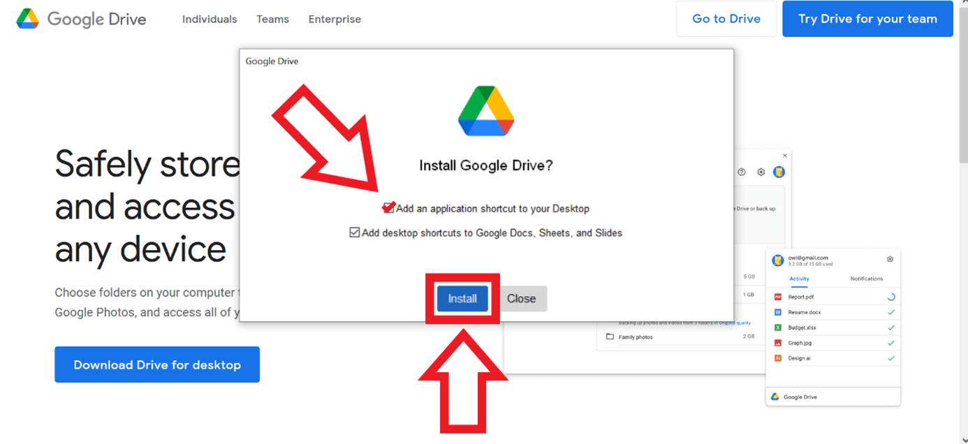 How To Sync Google Drive With Drive For Desktop IONOS