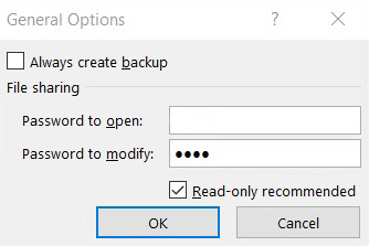 How to make an Excel file read only - IONOS