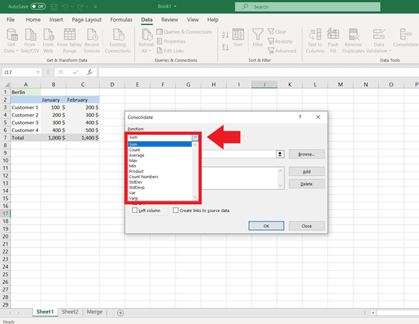 Merging data in Excel: A step-by-step guide - IONOS UK