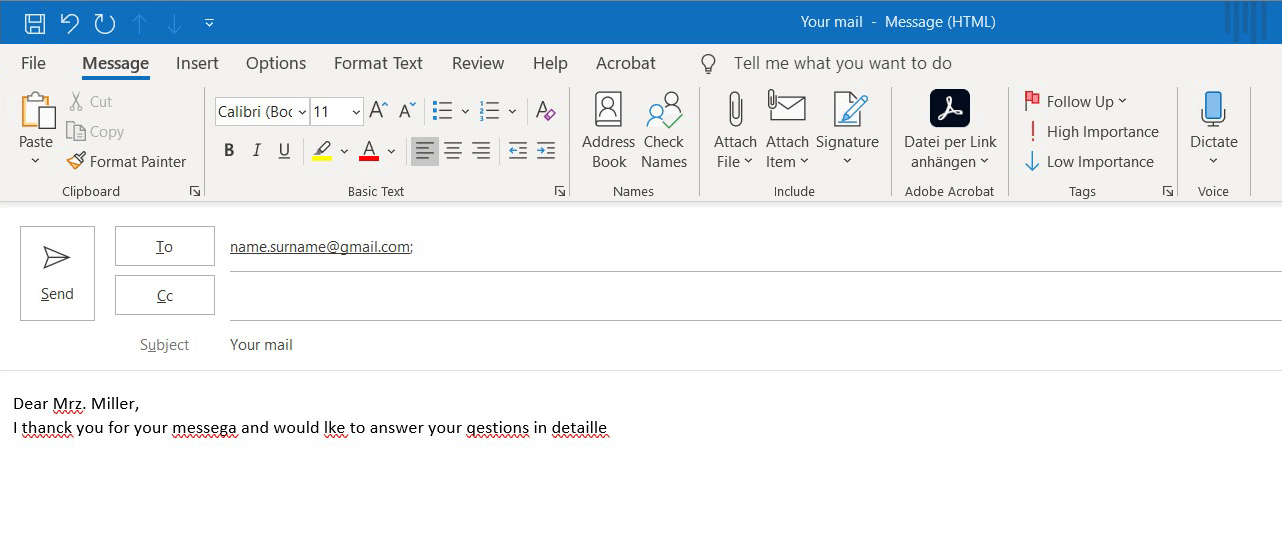 Outlook: how to turn on spell check in Outlook - IONOS UK