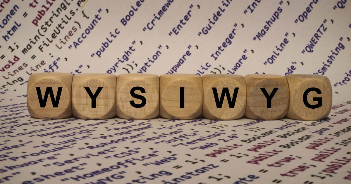 What is a WYSIWYG editor? Design content without any code - IONOS UK