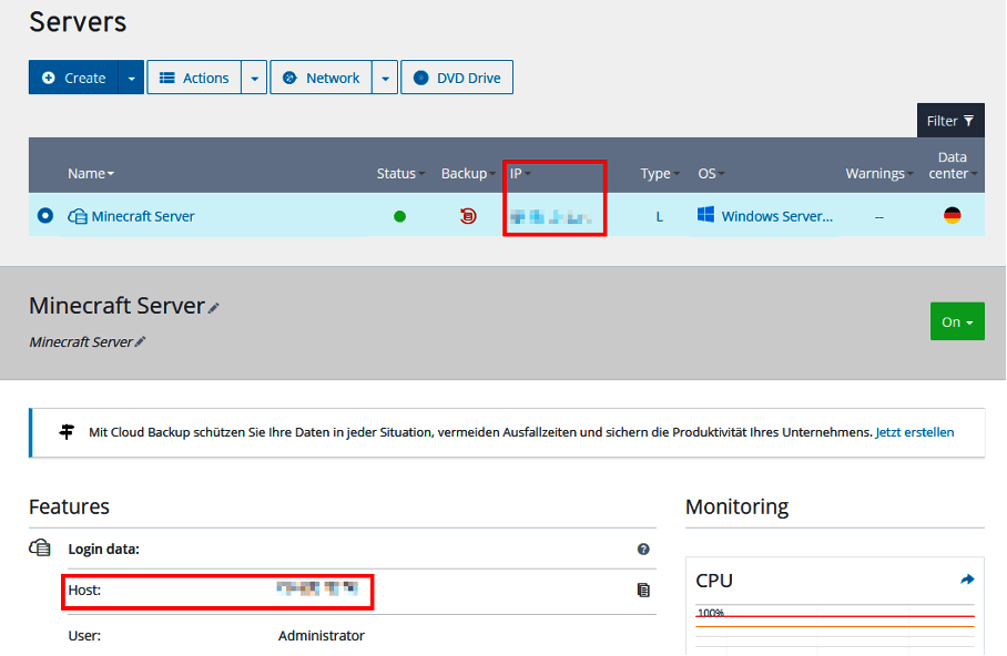 Connect Minecraft server with your own domain - easily! - IONOS UK