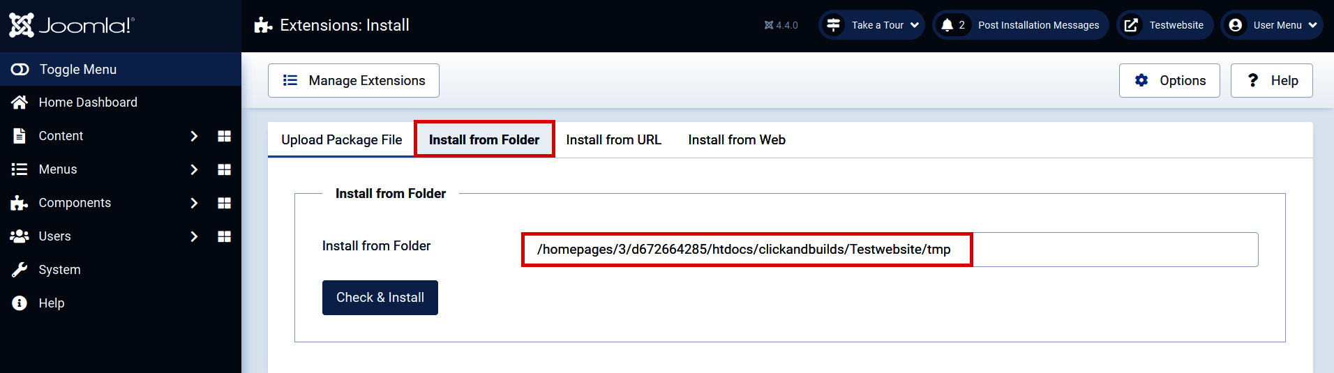 How to install a Joomla template - IONOS UK