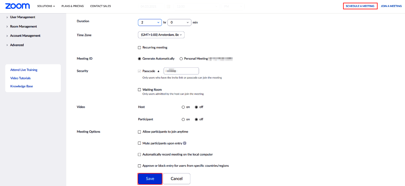Setting up a Zoom meeting: guide for instant meetings and planned ...