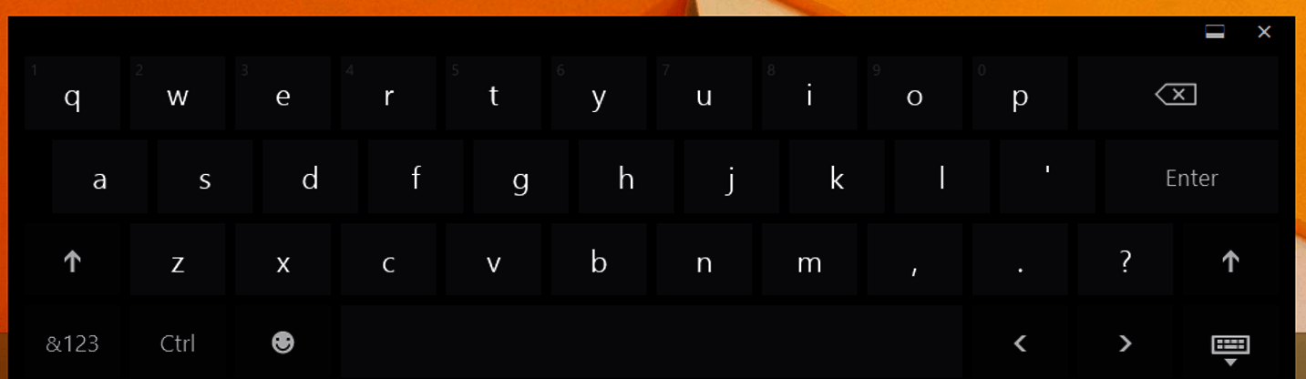 Activate an on-screen keyboard in Windows 10, 8, and 7: Here’s how ...