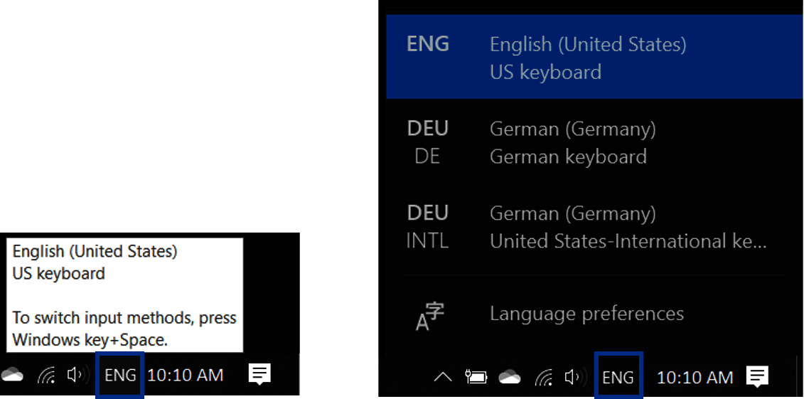 Changing your keyboard language and layout in Windows 10: step by step ...