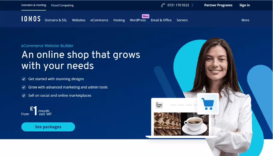 An overview of Squarespace alternatives - IONOS