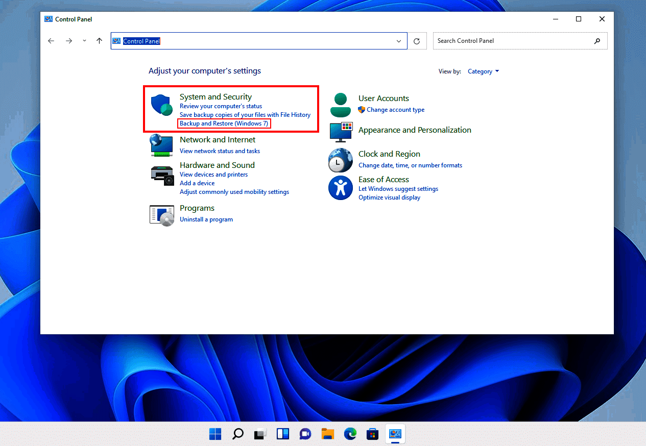 How to create a Windows 11 backup – step-by-step guide - IONOS UK