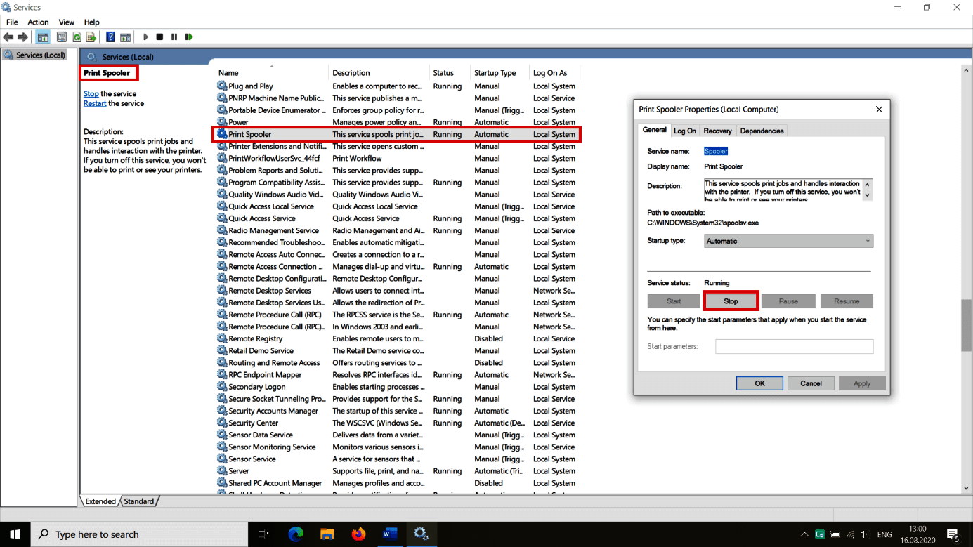 How to clear the print queue in Windows - IONOS UK