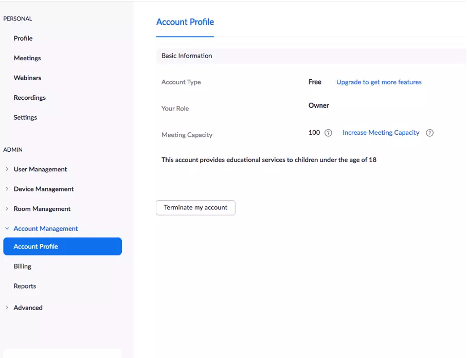 How to delete your Zoom account – a step-by-step guide - IONOS UK