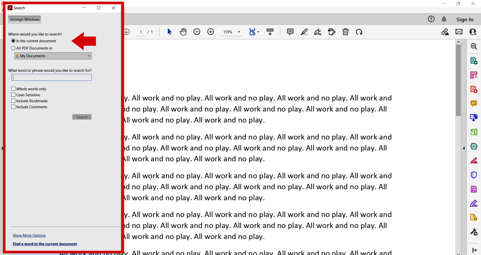 How to search a PDF: Step-by-step guide with examples - IONOS UK