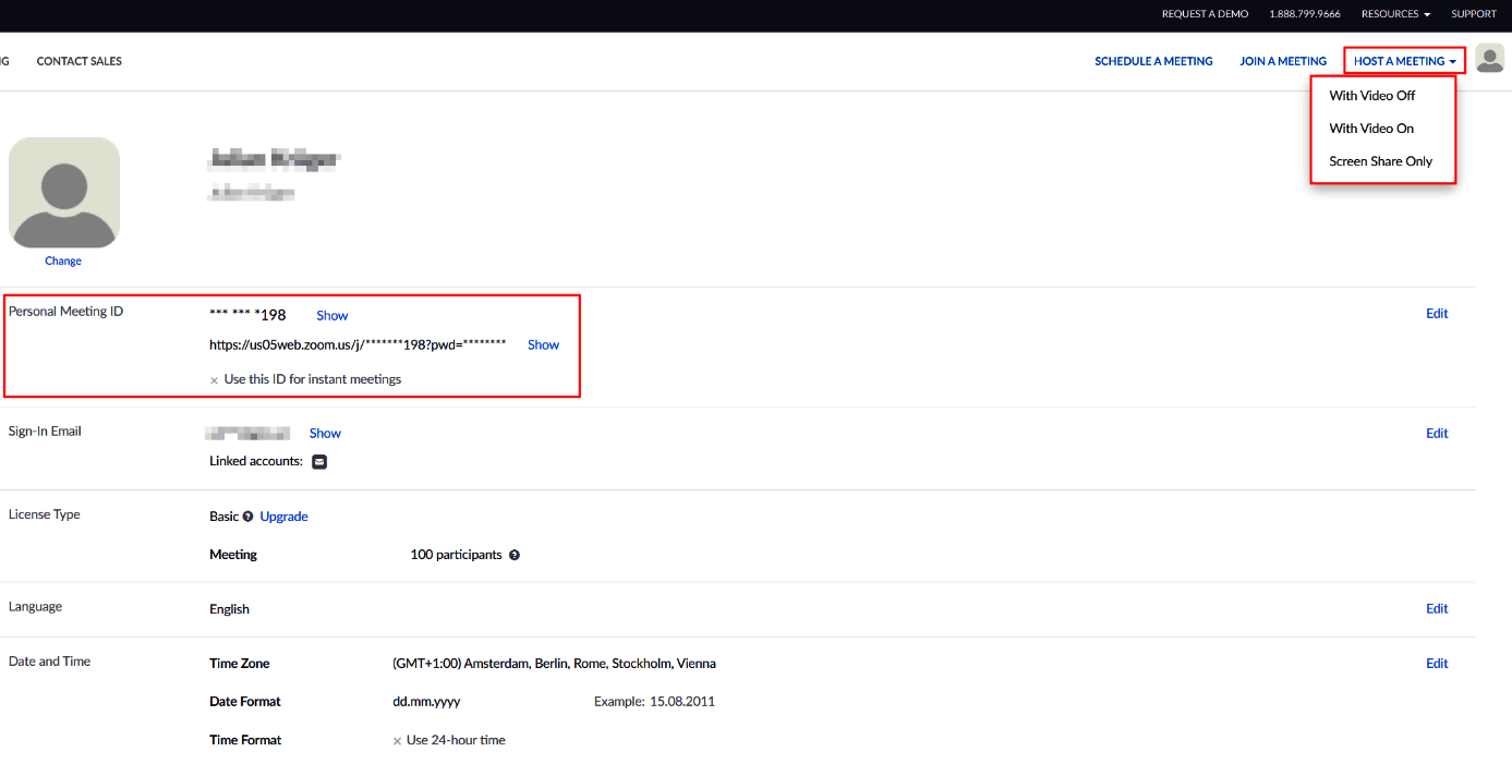 Setting up a Zoom meeting: guide for instant meetings and planned ...