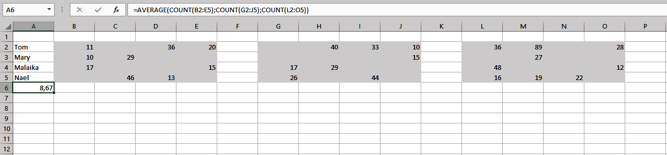 Excel COUNT | How to use the COUNT function - IONOS UK