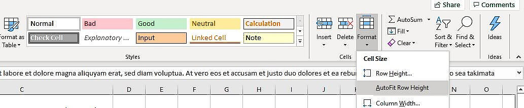 How to wrap text in Excel - IONOS UK