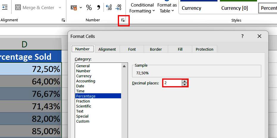 How to use the percentage formula in Excel - IONOS UK
