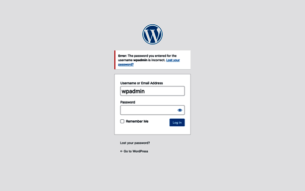 WordPress admin login: How to log in to WordPress - IONOS UK