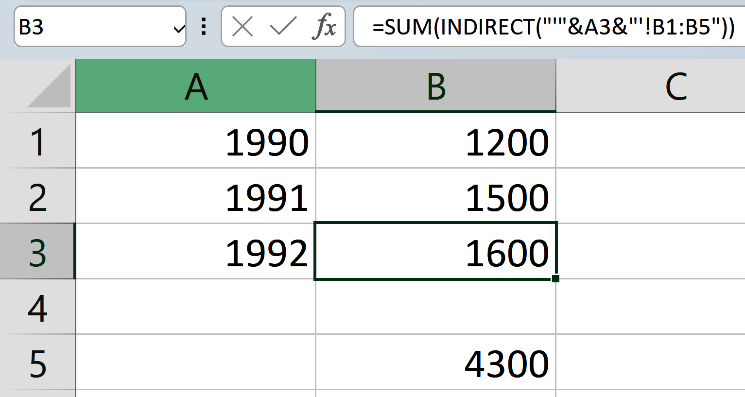 How to use the INDIRECT function in Excel - IONOS UK