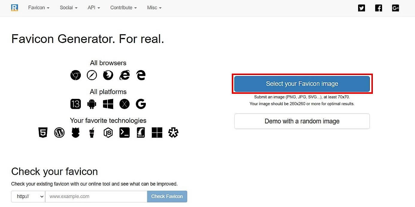 How to add and change Favicons in WordPress - IONOS UK