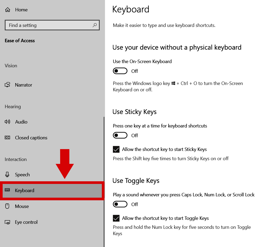 Activate an on-screen keyboard in Windows 10, 8, and 7: Here’s how ...