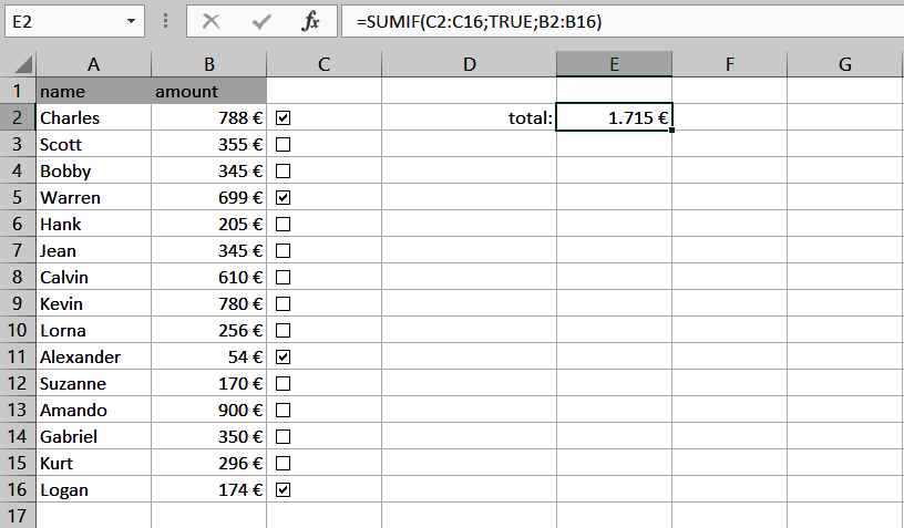 Sumif How To Use The Sumif Function In Excel Ionos Uk