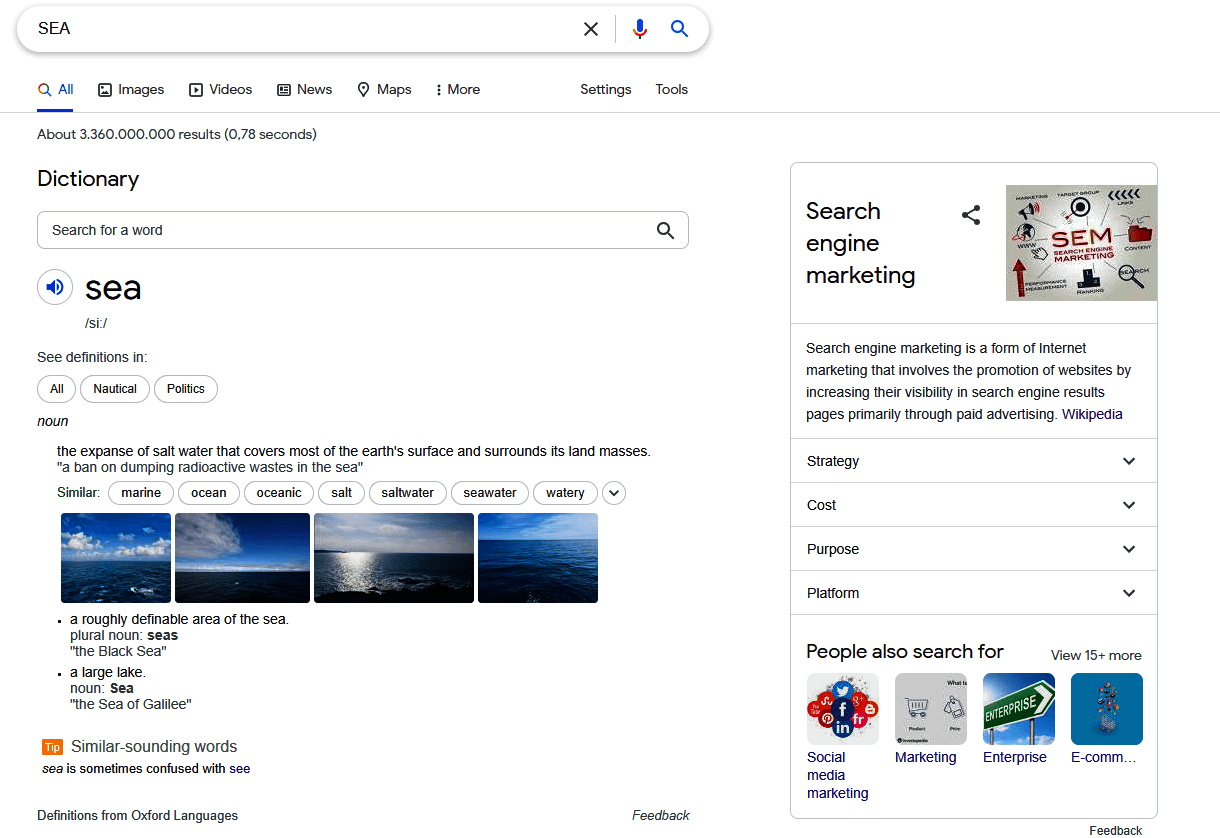Competitor Monitoring | How to improve your SEO and SEM - IONOS UK