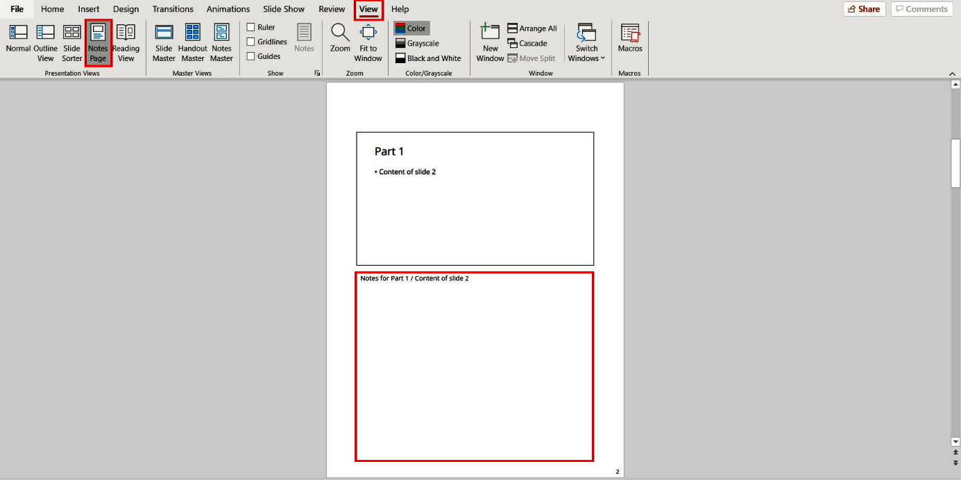 PowerPoint speaker notes: how to give a successful free-form ...