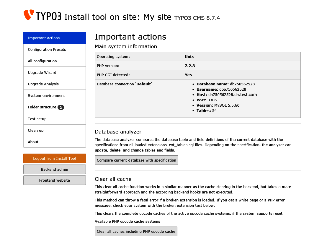 How to install TYPO3 step by step - IONOS UK